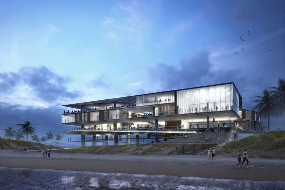 New Pavilion at Stewart Beach Park, ROGERS PARTNERS