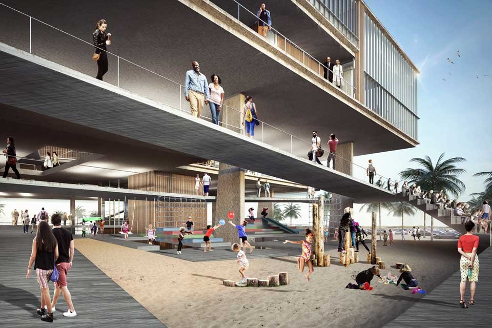 New Pavilion at Stewart Beach Park, ROGERS PARTNERS